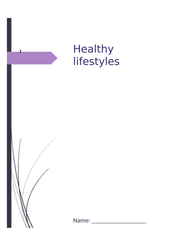 Healthy lifestyles 7 lesson pack and workbook | Teaching Resources