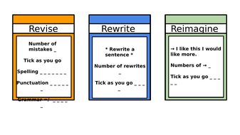 Editing Slips English | Teaching Resources