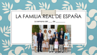 La familia real (distance learning) | Teaching Resources