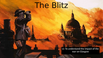 The Glasgow Blitz Powerpoint | Teaching Resources