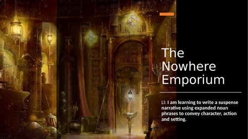 The Nowhere Emporium - unit of work | Teaching Resources
