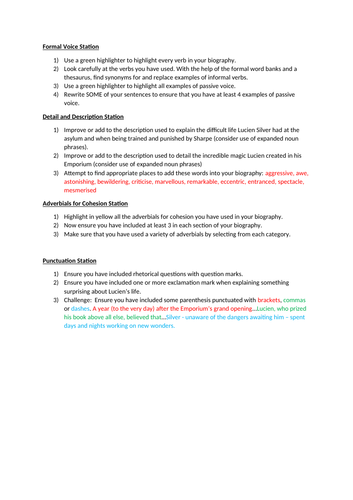 The Nowhere Emporium - unit of work | Teaching Resources