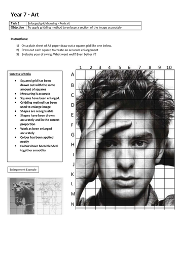 Independent Learning - Portrait art | Teaching Resources