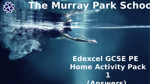 GCSE PE - Home activity booklet 1 | Teaching Resources