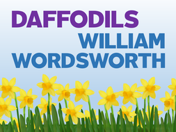 Daffodils: William Wordsworth | Teaching Resources