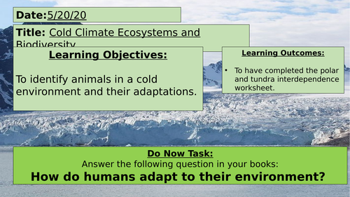 AQA GCSE Cold Environments SOW | Teaching Resources AQA GCSE Cold Environments SOW | Teaching Resources