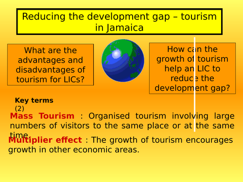Reducing the Development Gap through Tourism | Teaching Resources