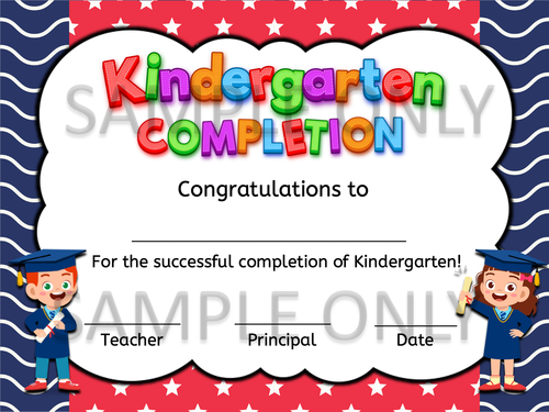 KINDERGARTEN GRADUATION CERTIFICATES AND DIPLOMAS|Preschool | TK ...