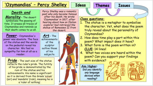 Ozymandias by Percy Shelley | Teaching Resources