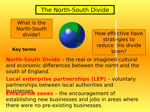 The North-South Divide | Teaching Resources