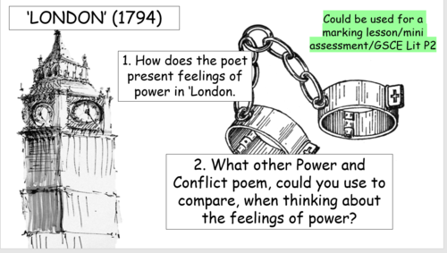 London William Blake | Teaching Resources