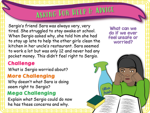 Asking for Help PSHE | Teaching Resources