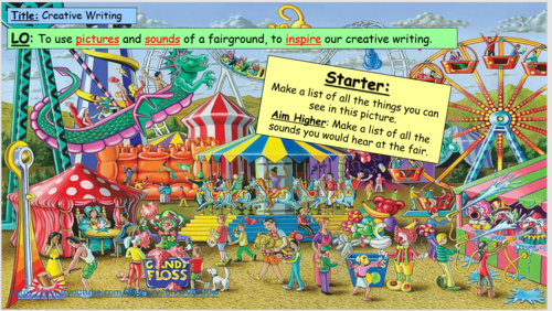 Creative Writing Fairground | Teaching Resources