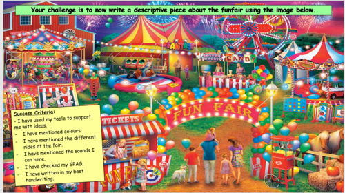 Creative Writing Fairground | Teaching Resources