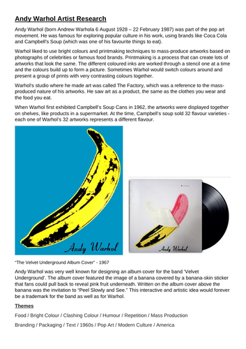 GCSE Art "Food" Entire Unit | Teaching Resources