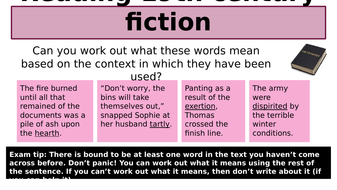 GCSE English Language Paper 1 - 19th Century Fiction | Teaching Resources