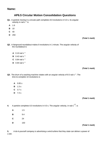 Edexcel A Level Physics Further Mechanics | Teaching Resources
