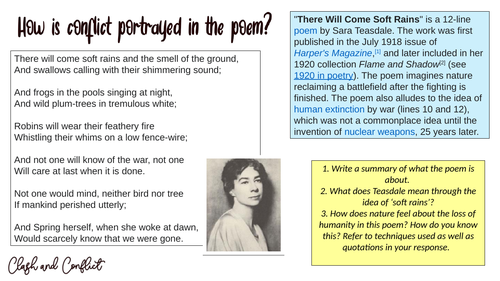 'There will come soft rains' Short story mini-scheme | Teaching Resources