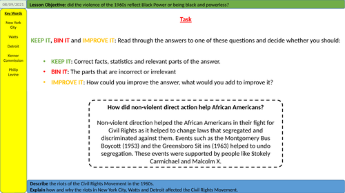 Race Riots of the Civil Rights Movement | Teaching Resources