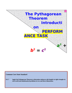 Pythagorean Theorem Introduction Full Lesson Plan & Performance Task ...