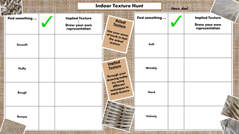 Primary Art Texture Hunt | Teaching Resources
