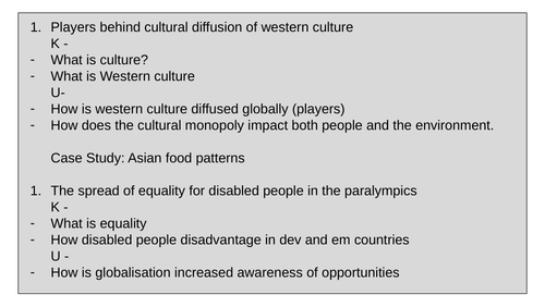 Globalisation Western Culture | Teaching Resources