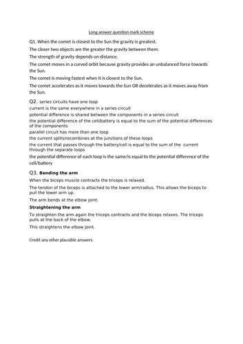 How to tackle long answer questions (remote learning version included ...