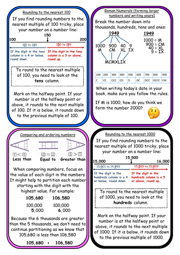 Year 5 maths mastery place value support cards for display | Teaching ... Year 5 maths mastery place value support cards for display | Teaching ...