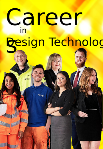 Wall Display - Design Technology - 30 careers in Design Technology A4 ...
