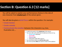AQA GCSE DRAMA: 12 Mark Question [BLOOD BROTHERS] | Teaching Resources