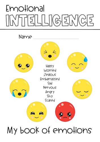 Emotional Intelligence - My Book of Emotions | Teaching Resources