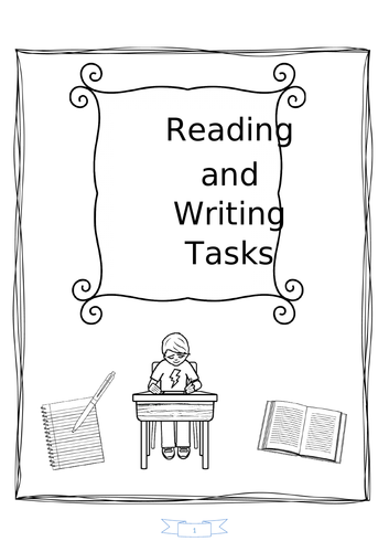 Reading and Writing Booklet | Teaching Resources