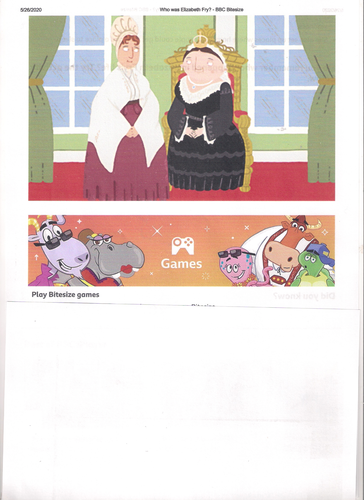 Elizabeth Fry (1780- 1845) Prison Reformer | Teaching Resources