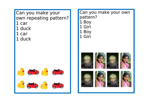 Repeating Patterns EYFS | Teaching Resources