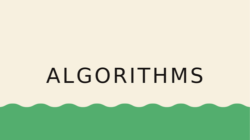 KS1 - Algorithms Introduction and Worksheet | Teaching Resources KS1 - Algorithms Introduction and Worksheet | Teaching Resources