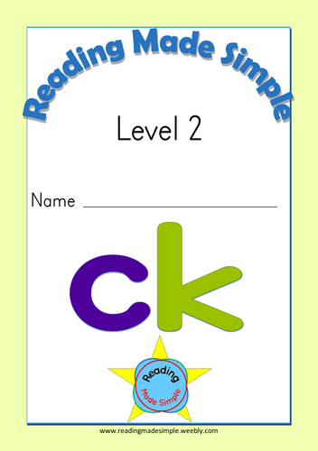 ck phonics workbook for Y1/2 | Teaching Resources