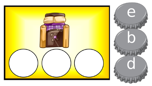 Goldilocks and the Three Bears - CVC bottle top words - Powerpoint ...