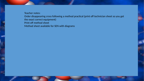 Science skills week (week 1 lesson 4) Following a method KS3 | Teaching ...
