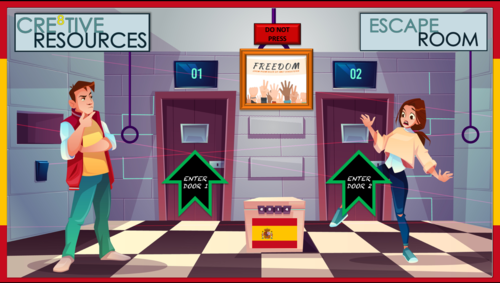 Spanish MFL Escape Room Quiz | Teaching Resources