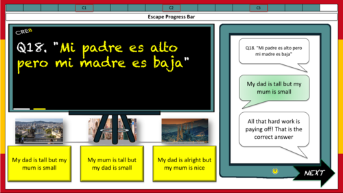 Spanish MFL Escape Room Quiz | Teaching Resources