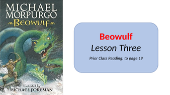 Beowulf by Micheal Morpurgo - Year 3 and 4 - Whole Class Reading ...