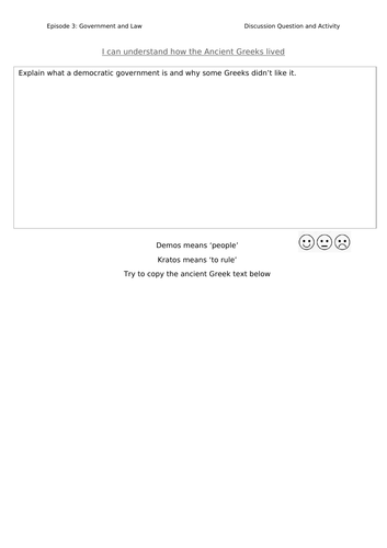 Ancient Greek Government | Distance Learning | Audio & Comprehension ...