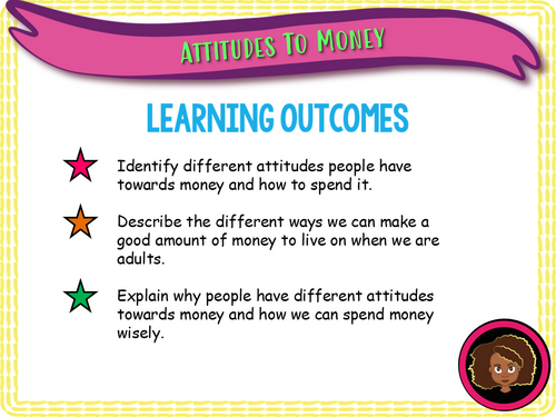 Attitudes to Money | Teaching Resources