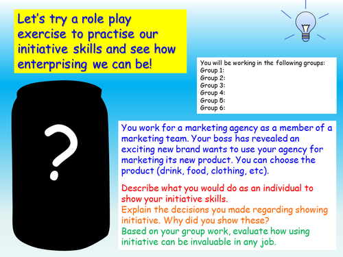 Careers - Taking Initiative | Teaching Resources