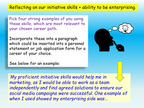 Careers - Taking Initiative | Teaching Resources