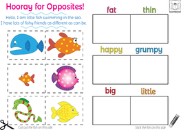 Hooray for Fish Opposites | Teaching Resources