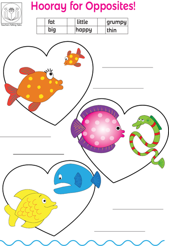 Hooray for Fish Opposites | Teaching Resources