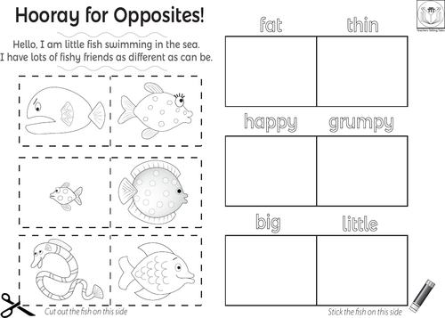 Hooray for Fish Opposites | Teaching Resources