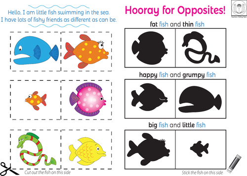 Hooray for Fish Opposites | Teaching Resources