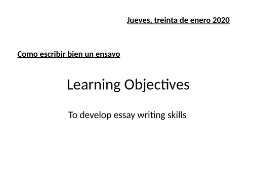 Volver-Pack of 20 lessons | Teaching Resources